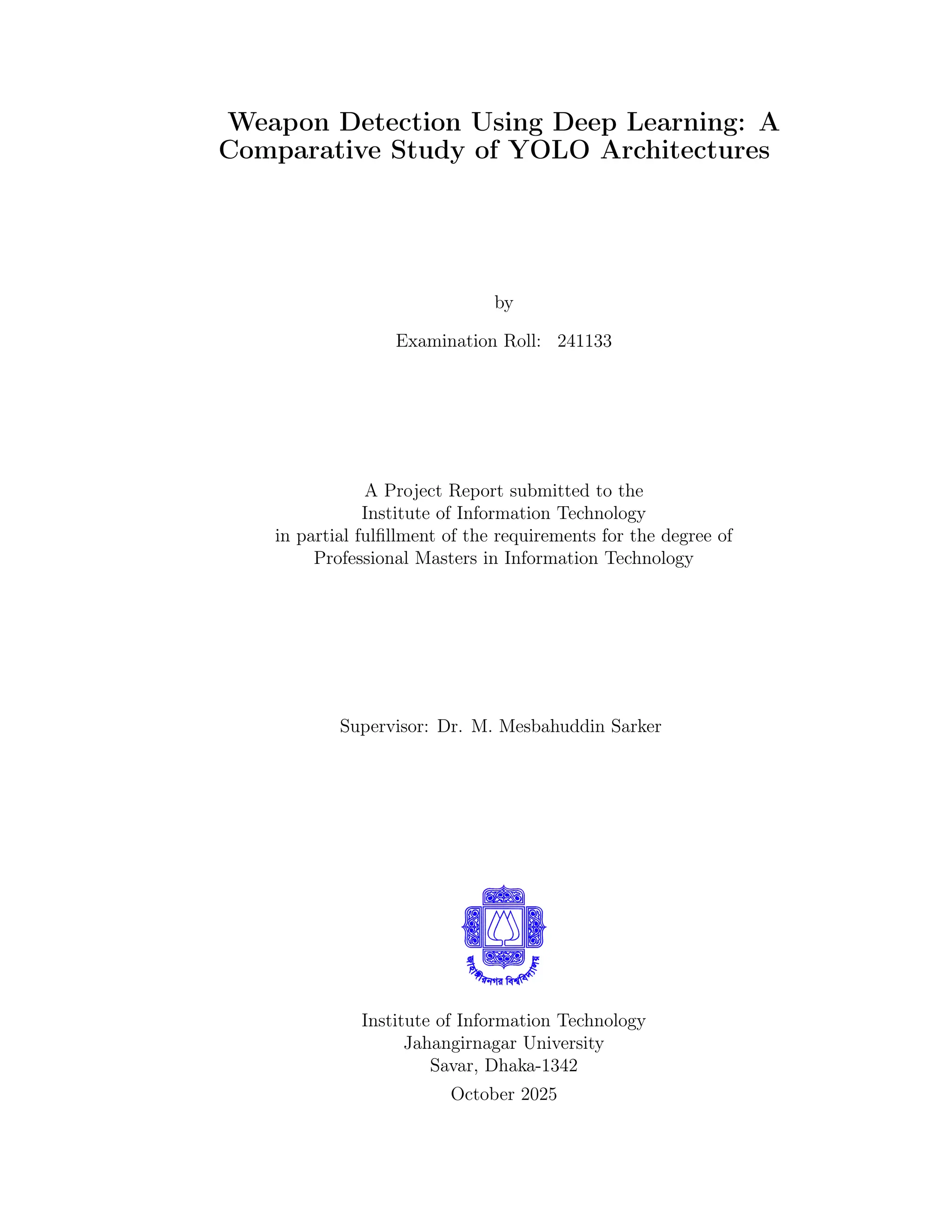 Weapon Detection Using Deep Learning : A Comparative Study of YOLO ...