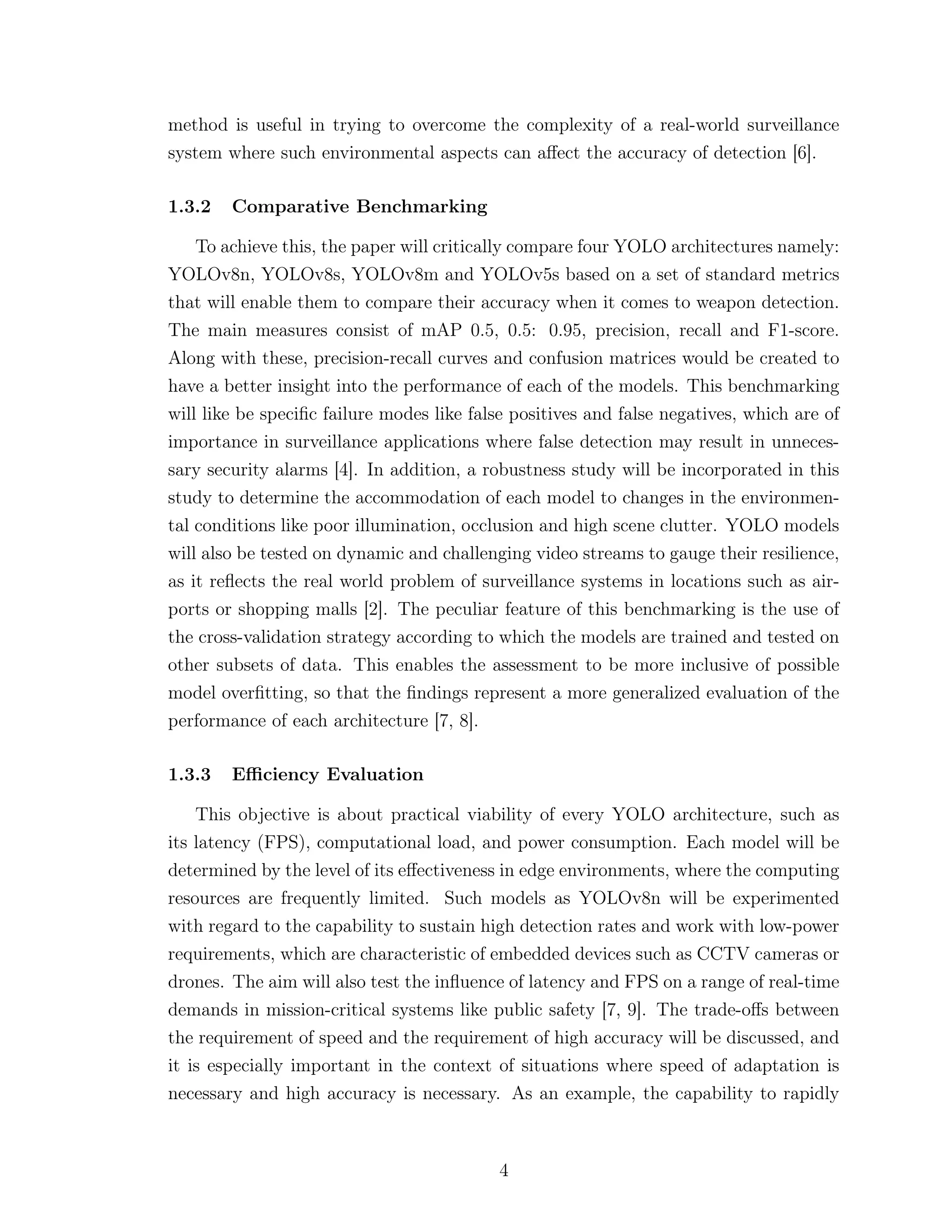 Weapon Detection Using Deep Learning : A Comparative Study of YOLO Architectures | PDF
