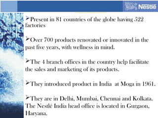 This is on a brief overview of marketing strategies of nestle | PPTX