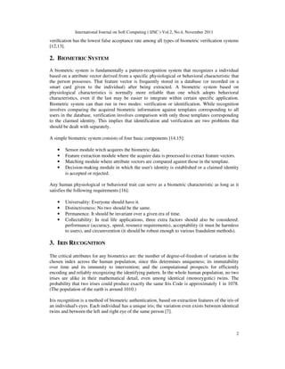 Biometric Iris Recognition Based on Hybrid Technique | PDF