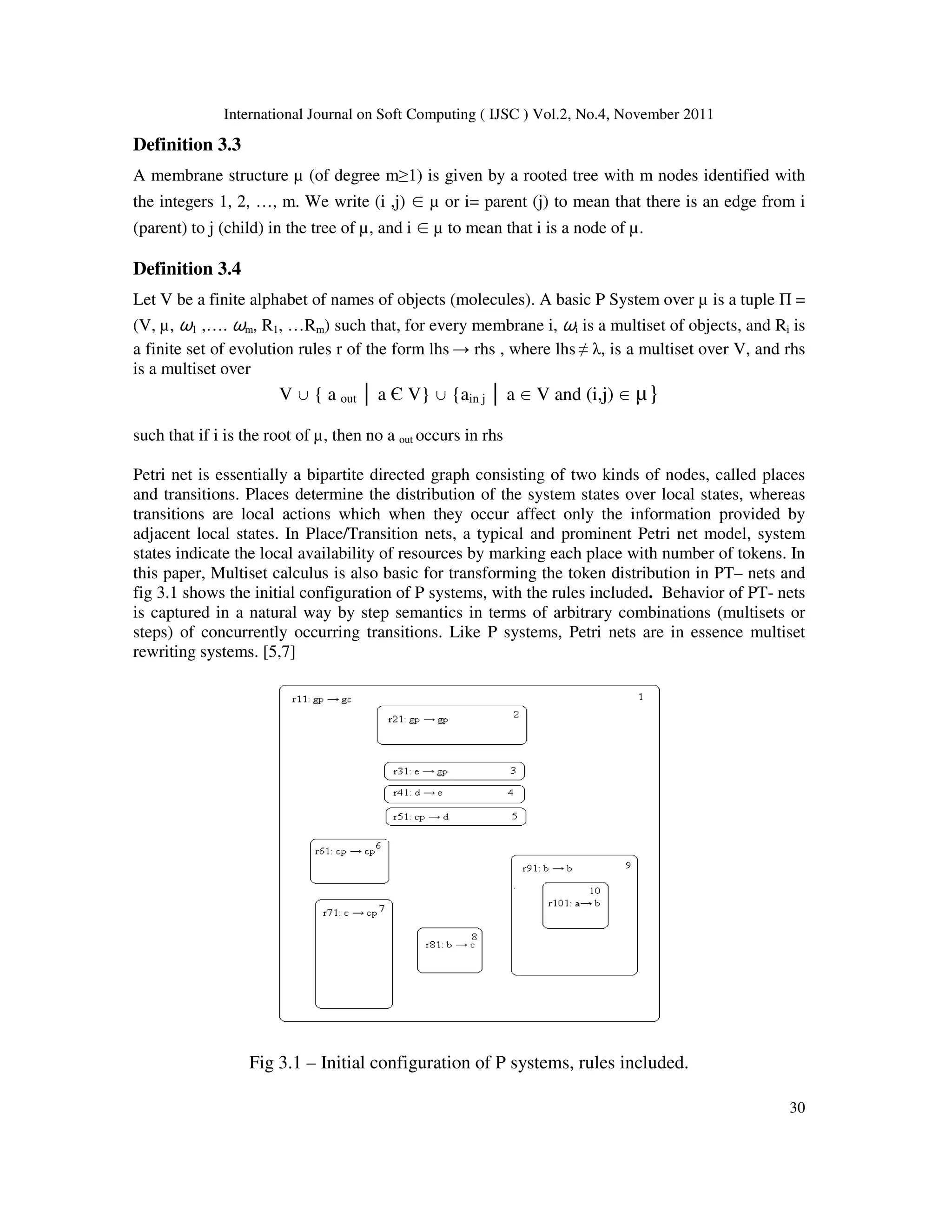 A Multiset Rule Based Petri net Algorithm for the Synthesis and Secretary Pathway of Plasma ...