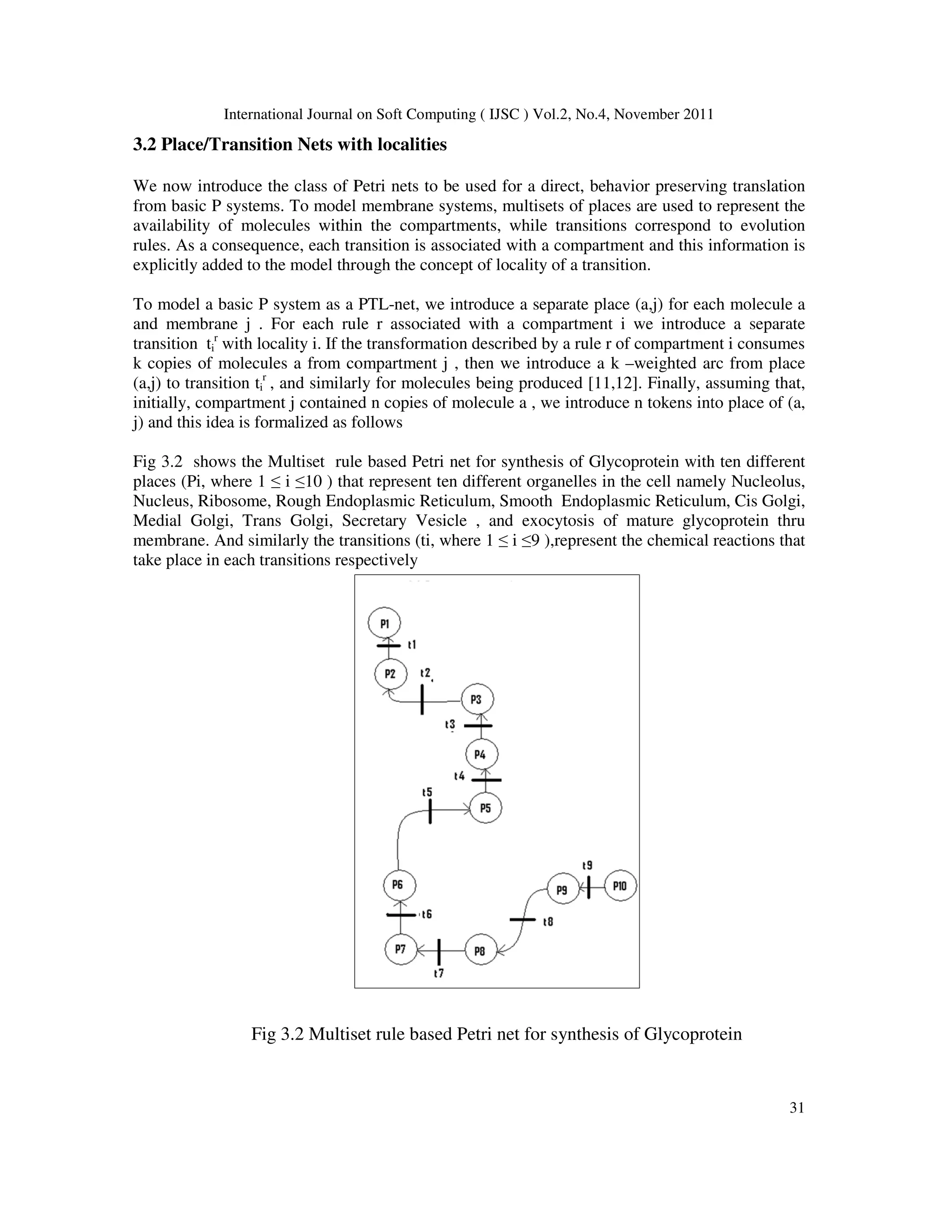 A Multiset Rule Based Petri net Algorithm for the Synthesis and Secretary Pathway of Plasma ...