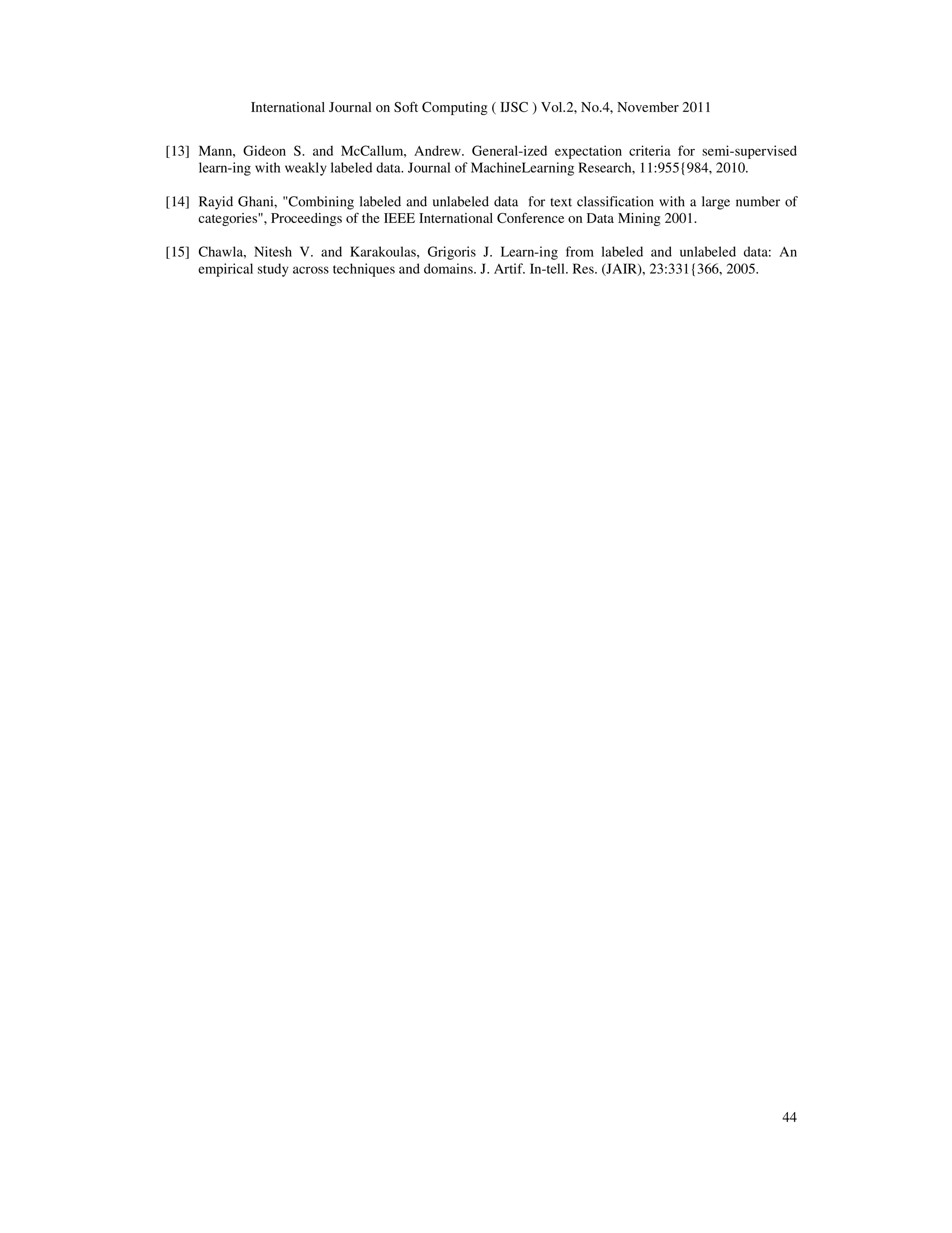 Document Classification Using Expectation Maximization With Semi