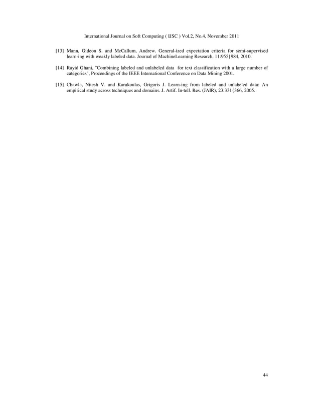 Document Classification Using Expectation Maximization with Semi Supervised Learning | PDF