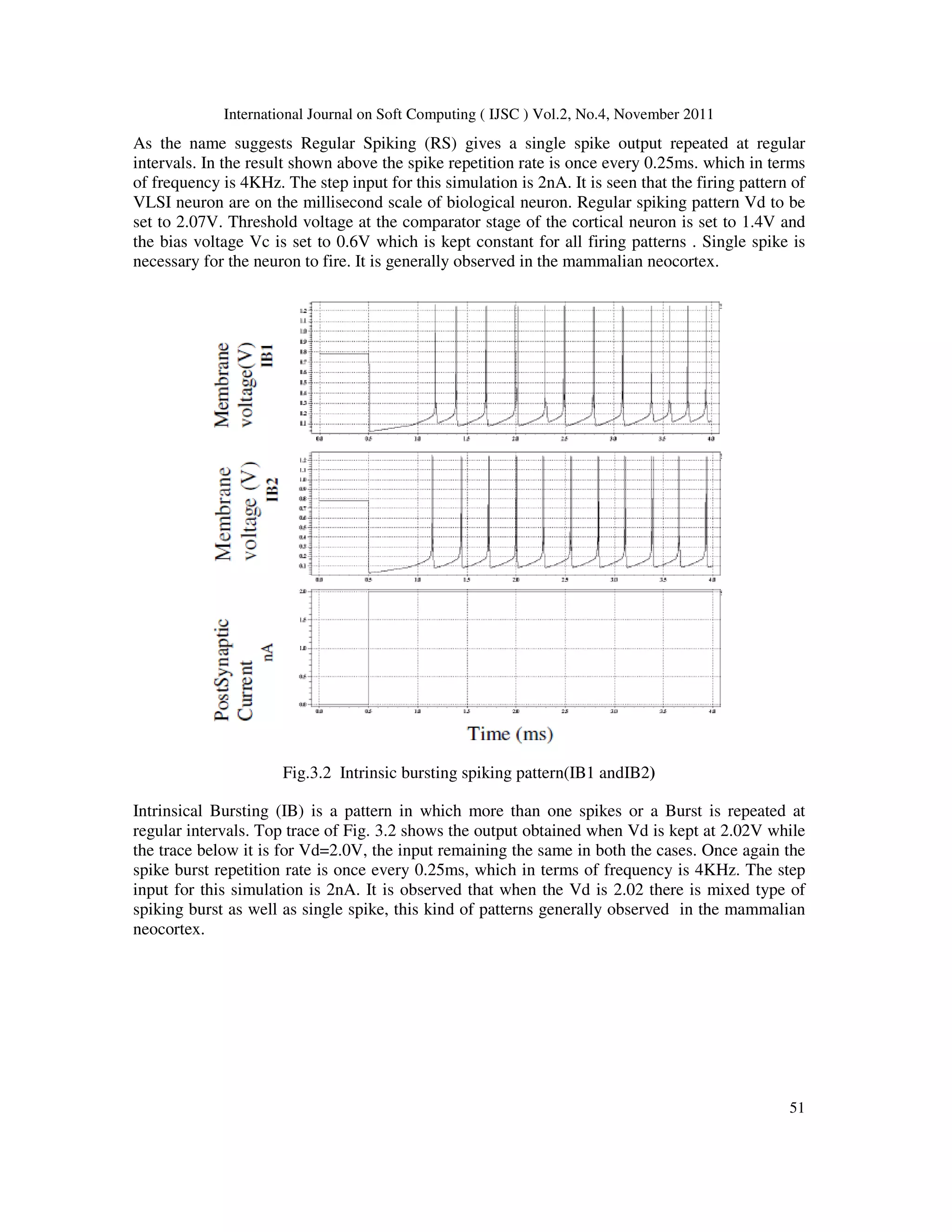 Design of Cortical Neuron Circuits With VLSI Design Approach | PDF | Artificial Intelligence ...