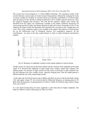 Design of Cortical Neuron Circuits With VLSI Design Approach | PDF | Artificial Intelligence ...