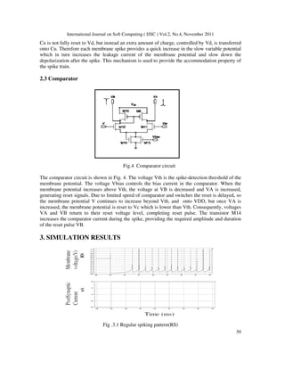 Design of Cortical Neuron Circuits With VLSI Design Approach | PDF | Artificial Intelligence ...