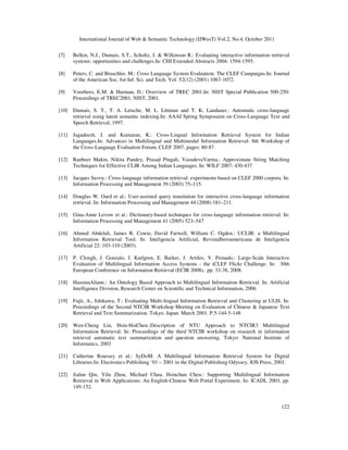 A Review on the Cross and Multilingual Information Retrieval | PDF