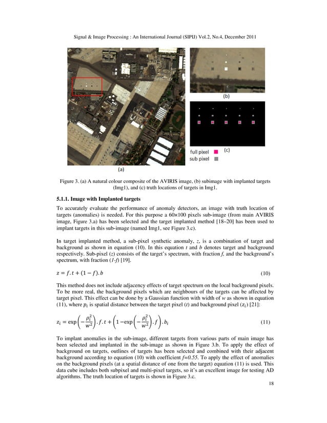 Improvement of Anomaly Detection Algorithms in Hyperspectral Images Using Discrete Wavelet ...
