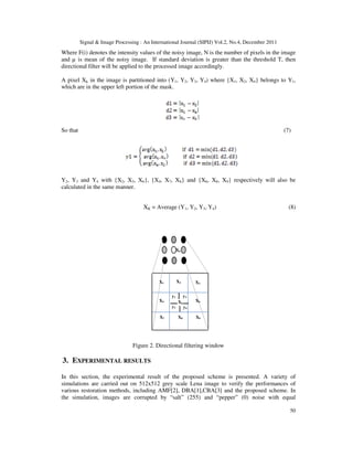 Adaptive Noise Reduction Scheme for Salt and Pepper | PDF