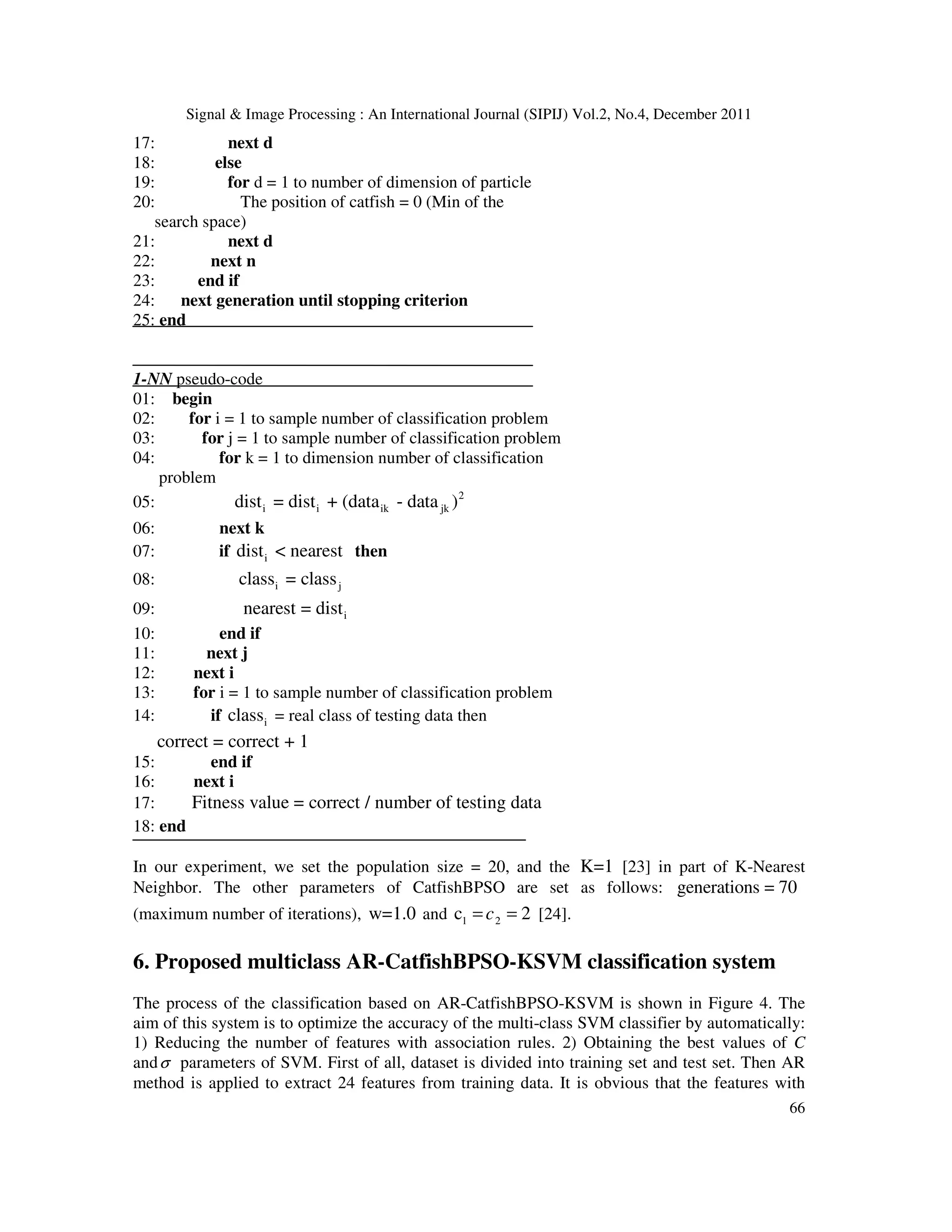 Detection of erythemato-squamous diseases using AR-CatfishBPSO-KSVM | PDF