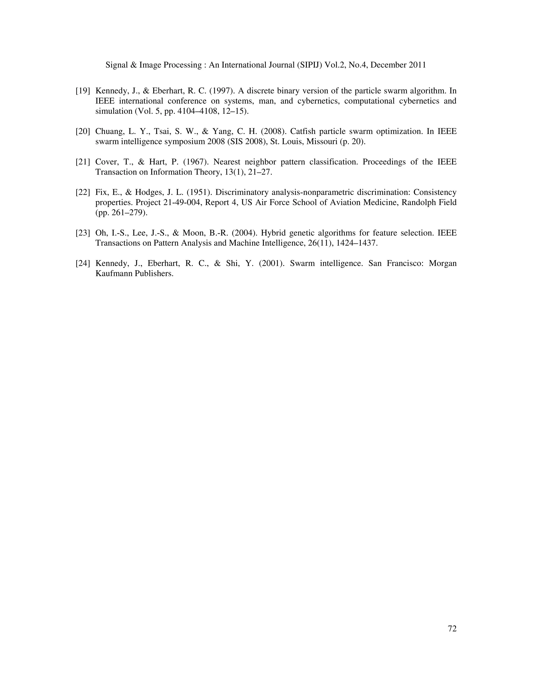 Detection of erythemato-squamous diseases using AR-CatfishBPSO-KSVM | PDF