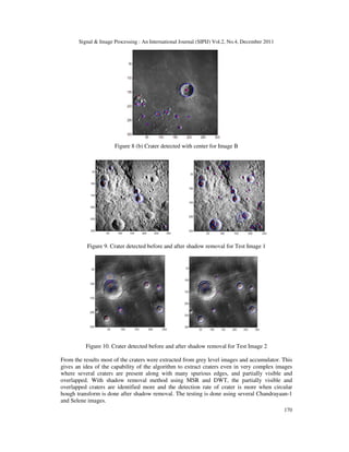Linear and Non-Linear Feature Extraction Algorithms for Lunar Images | PDF