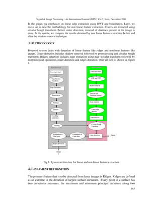 Linear and Non-Linear Feature Extraction Algorithms for Lunar Images | PDF