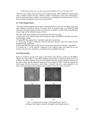 Linear and Non-Linear Feature Extraction Algorithms for Lunar Images | PDF
