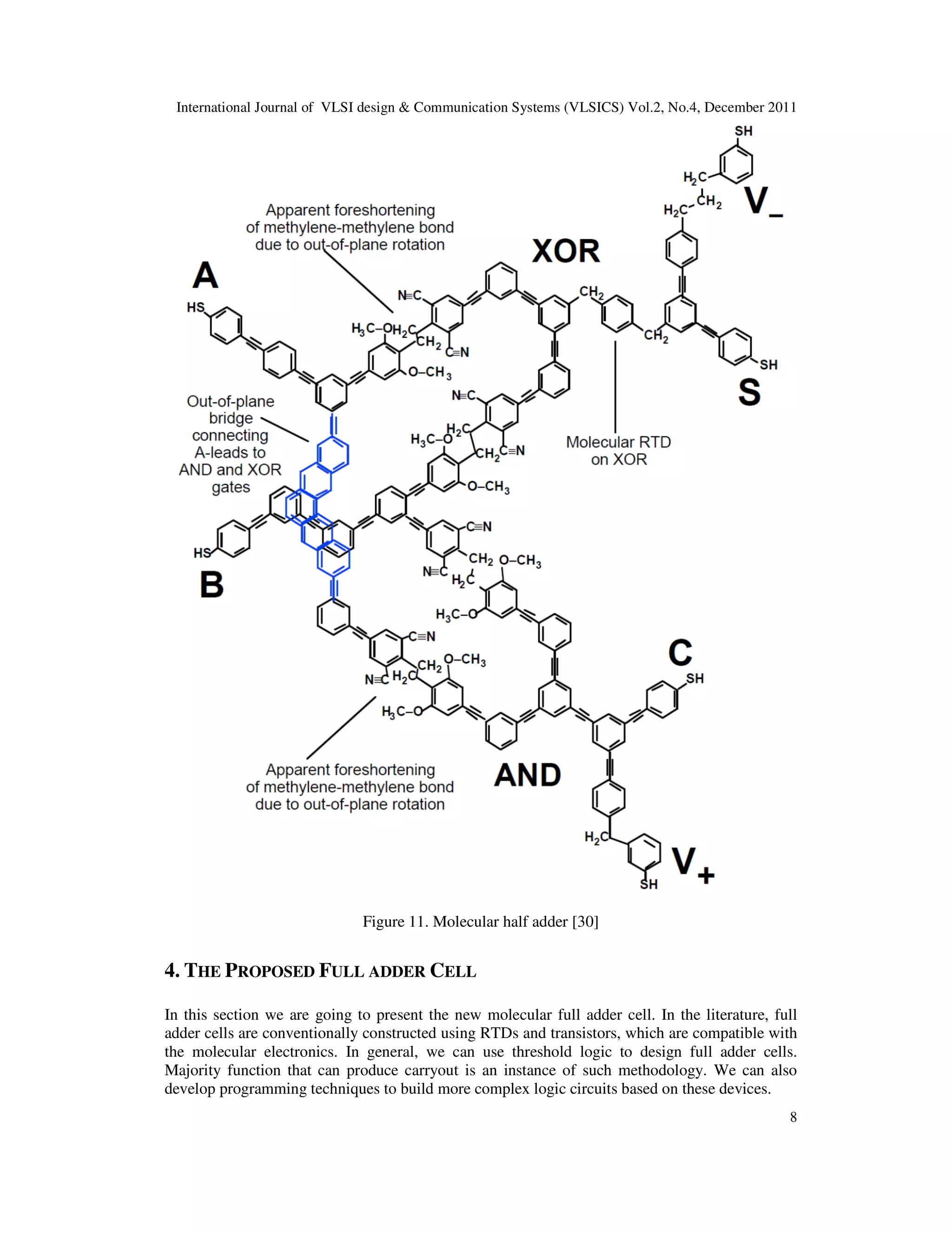 A New Full Adder Cell for Molecular Electronics | PDF