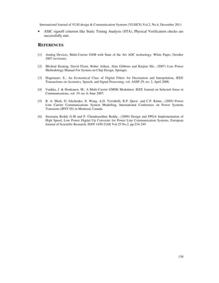 DESIGN AND ASIC IMPLEMENTATION OF DUC/DDC FOR COMMUNICATION SYSTEMS | PDF | Digital Audio ...