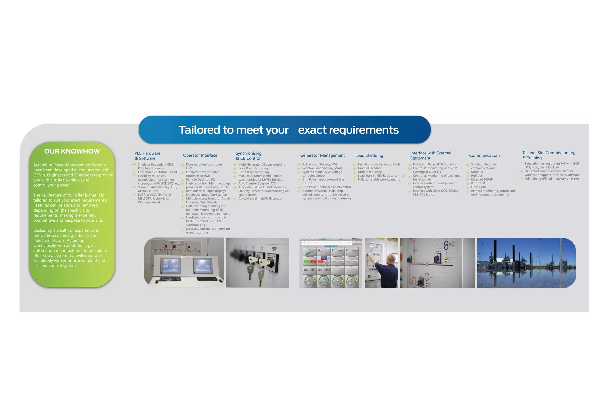 Actemium PMS Brochure | PDF