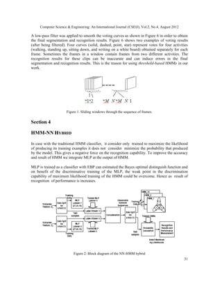 HMM Classifier for Human Activity Recognition | PDF