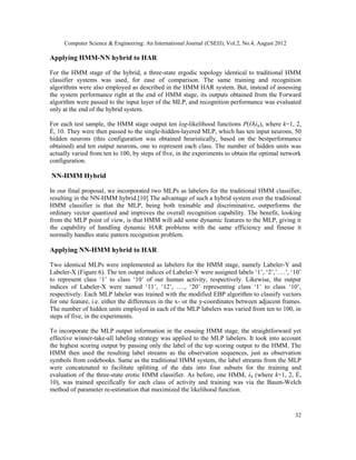 HMM Classifier for Human Activity Recognition | PDF