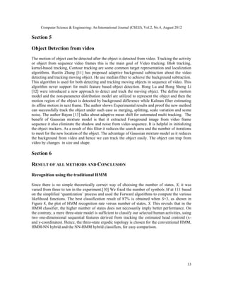 HMM Classifier for Human Activity Recognition | PDF