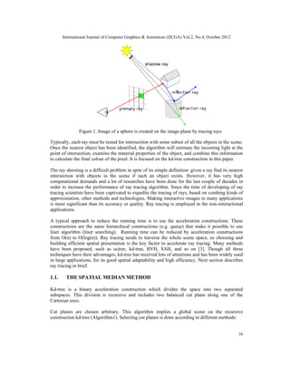 REDUCING RENDER TIME IN RAY TRACING BY PIXEL AVERAGING | PDF