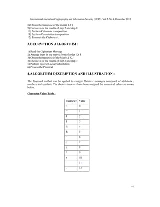 Improved Caesar Cipher with Random Number Generation Technique and Multistage Encryption | PDF ...