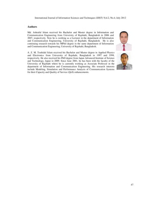 PERFORMANCE OF WIMAX PHYSICAL LAYER WITH VARIATIONS IN CHANNEL CODING AND DIGITAL MODULATION ...