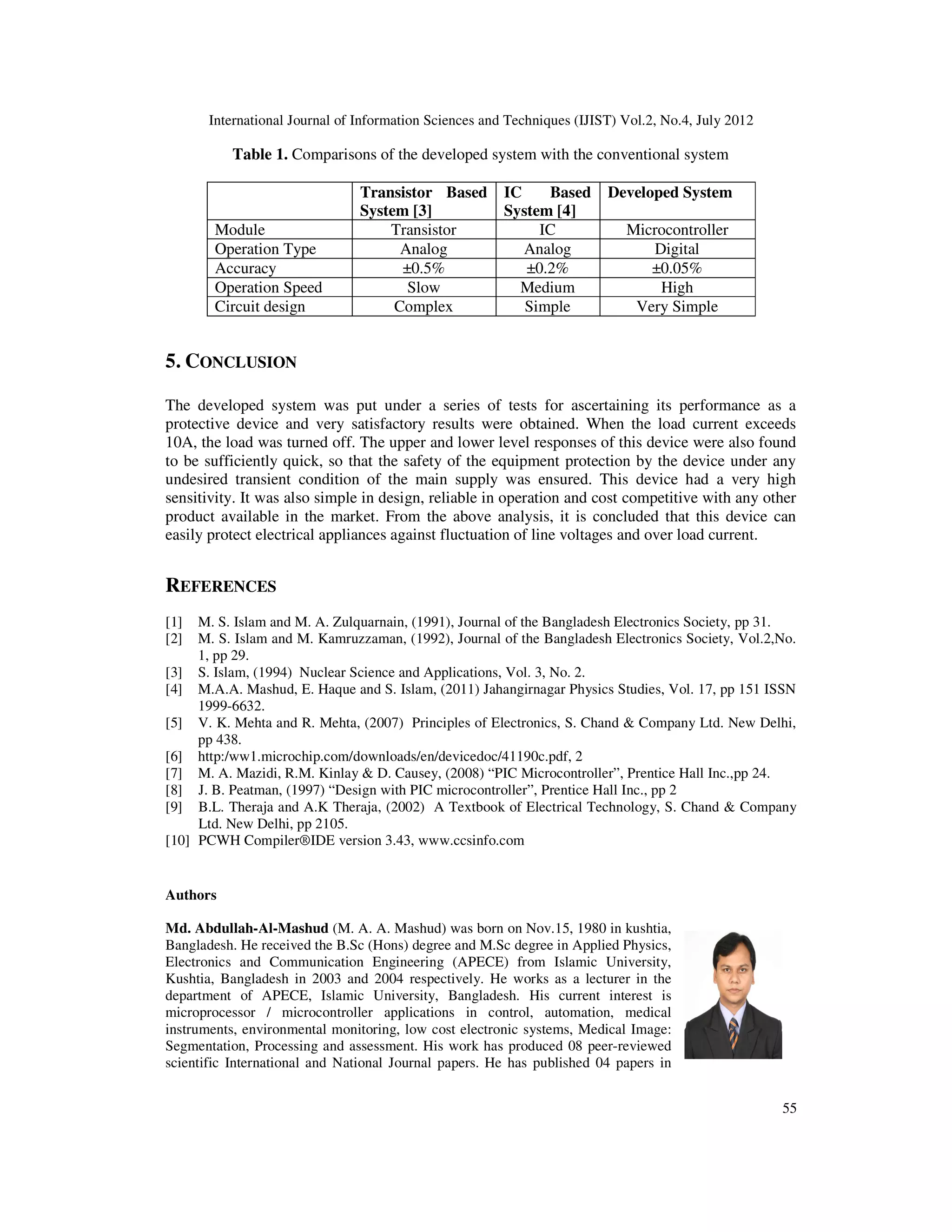 DESIGN AND DEVELOPMENT OF A LOW-COST MICROCONTROLLER BASED SINGLE PHASE WATER-PUMP CONTROLLER ...