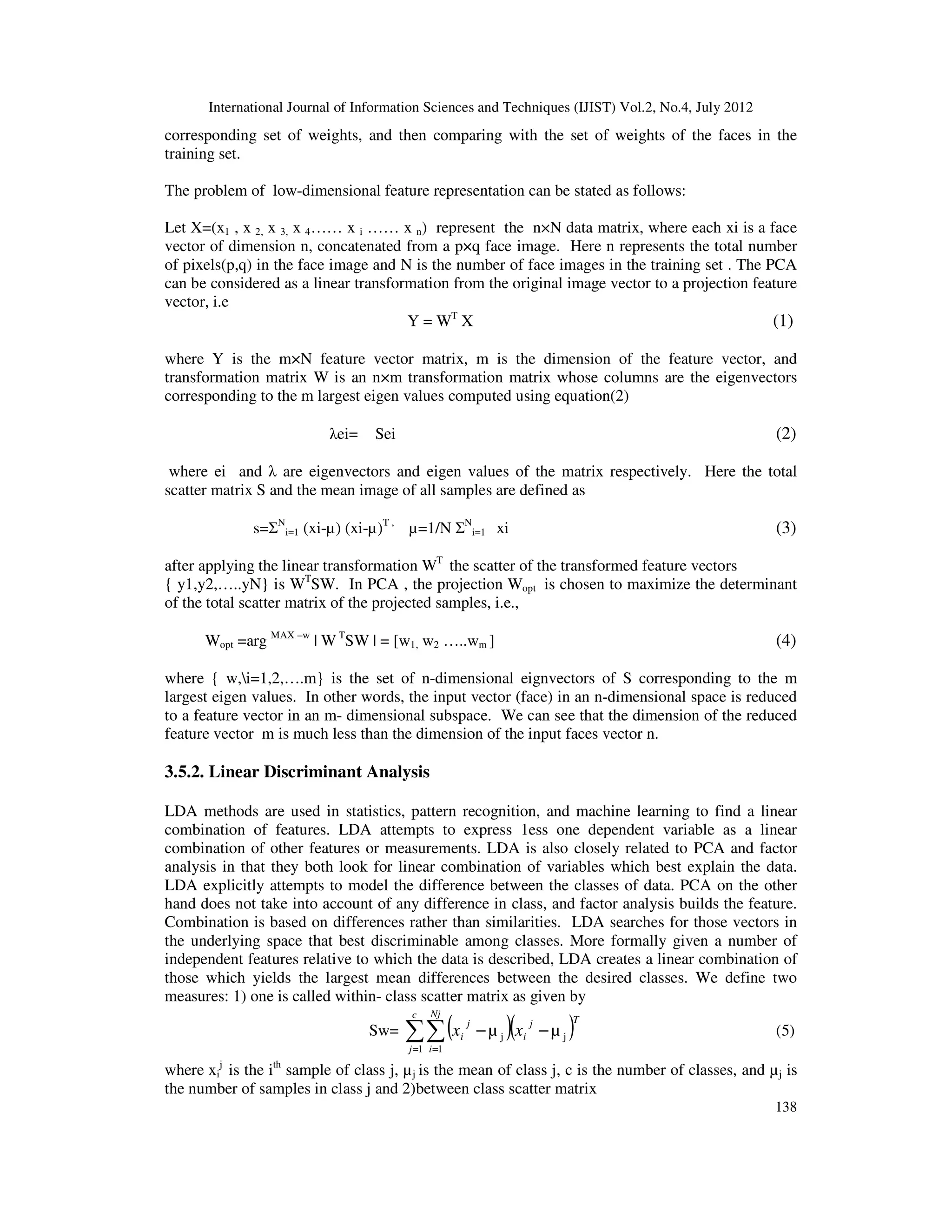 Brain Tumor Mriimage Classification With Feature Selection And Extraction Using Linear