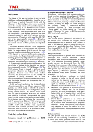 clinical distribution and molecular profiling on postoperative ...