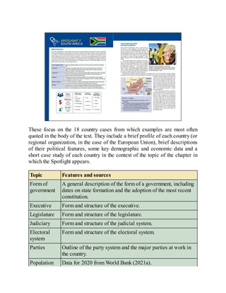 Comparative Government And Politics 12th Ed John Mccormick | PDF