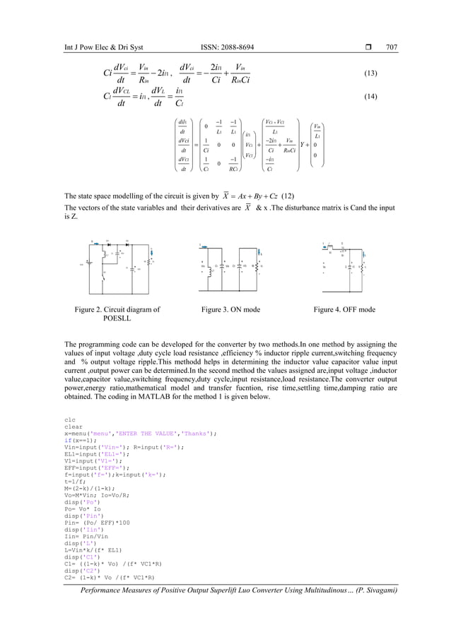 Performance Measures of Positive Output Superlift Luo Converter Using ...