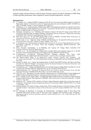 Performance Measures of Positive Output Superlift Luo Converter Using ...