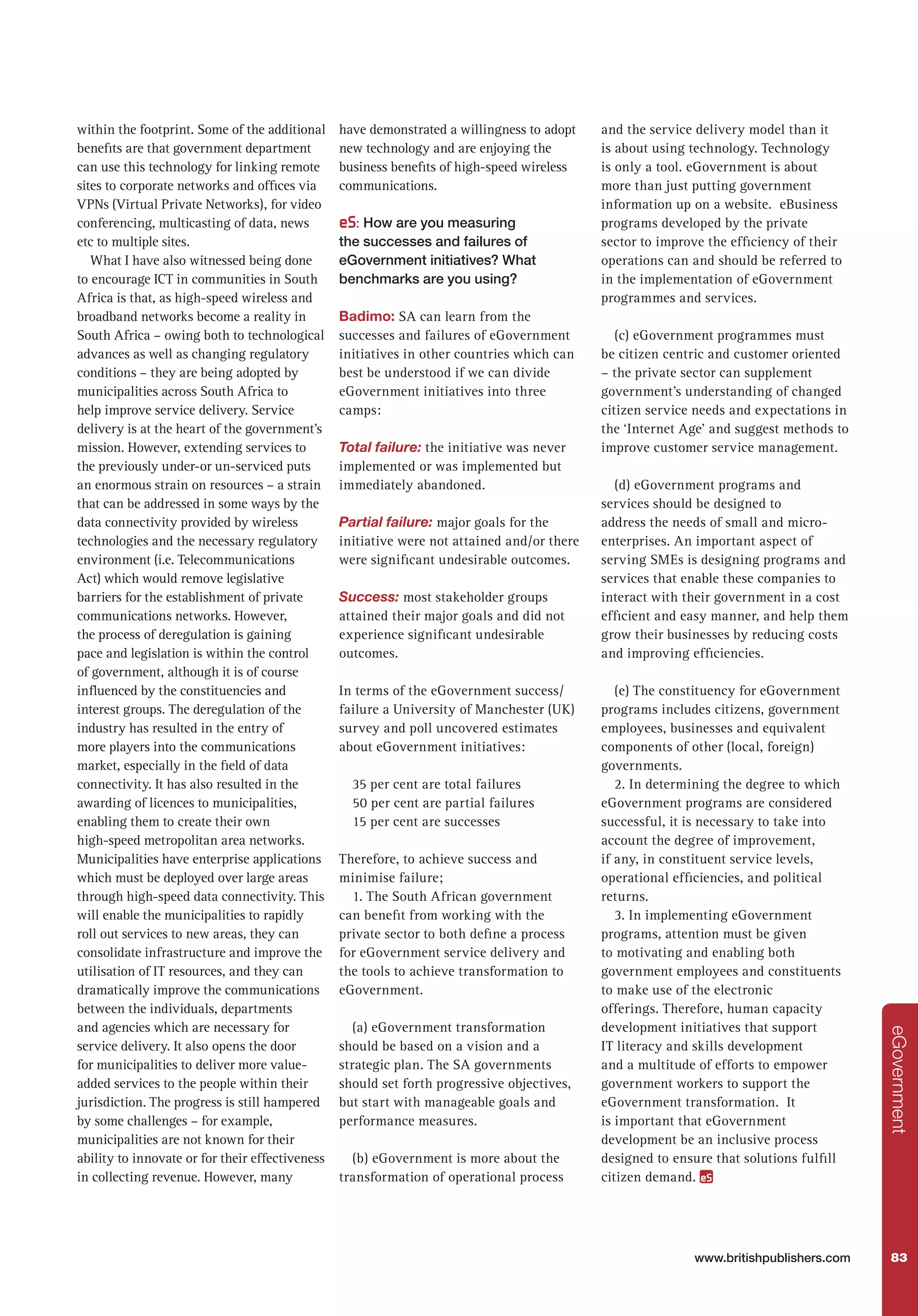 K Badimo eStrategies Africa - SAP | PDF