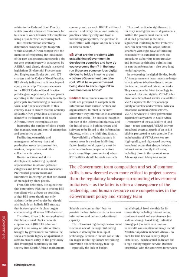 K Badimo eStrategies Africa - SAP | PDF
