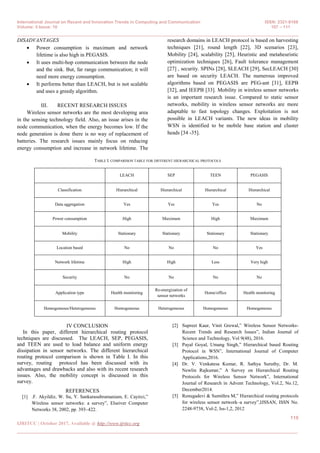 Hierarchical Routing Protocols in Wireless Sensor Networks: A Survey ...