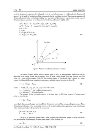 Robust control of aircraft flight in conditions of disturbances | PDF