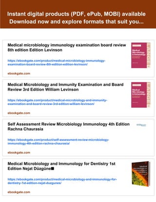 Review of Medical Microbiology and Immunology 10th Edition Warren ...