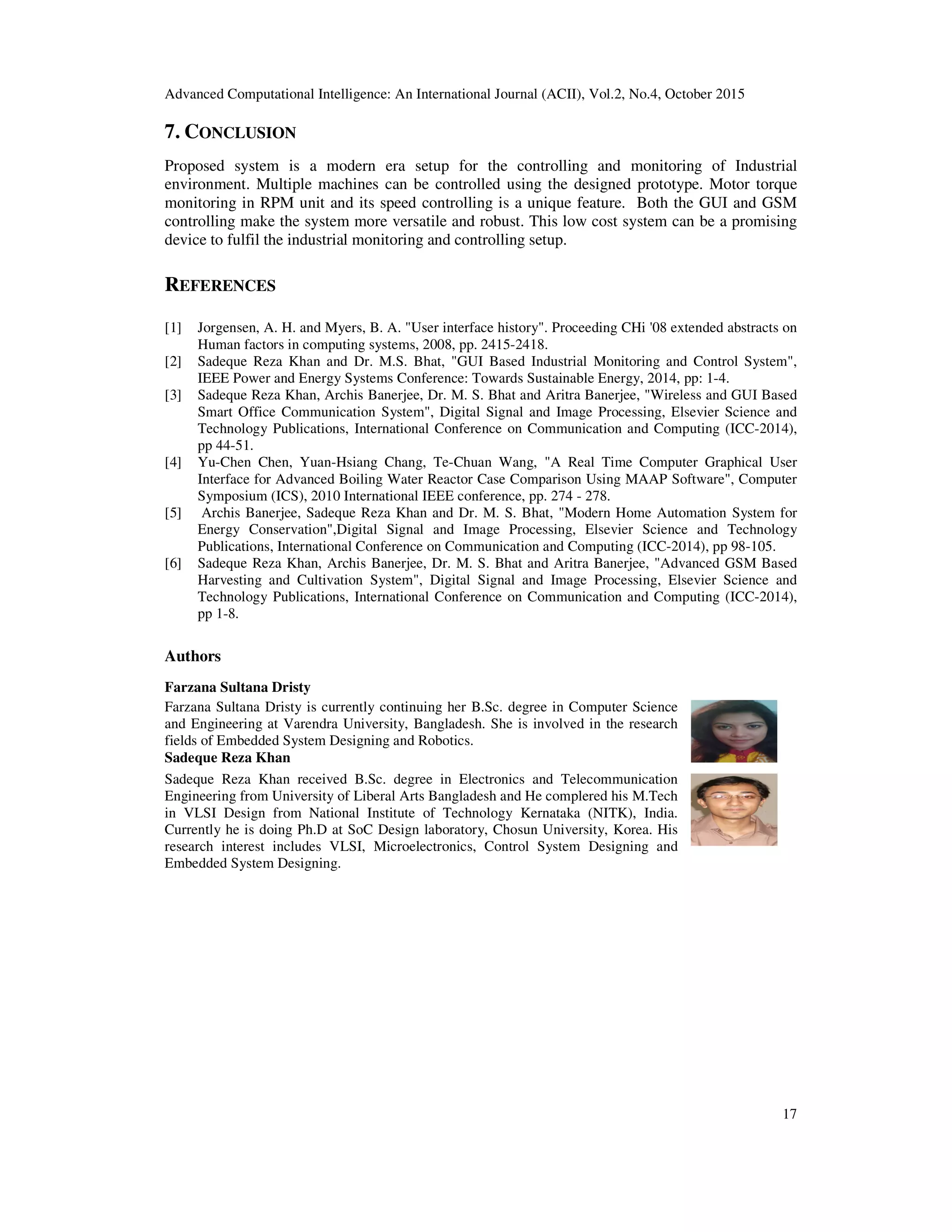 Cellular Based Automated Industrial Control and Monitoring System | PDF | Operating Systems ...