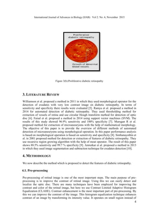 EXUDATES DETECTION FROM DIGITAL FUNDUS IMAGE OF DIABETIC RETINOPATHY | PDF