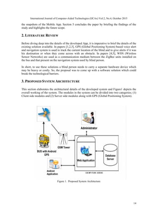 BLIND AID : TRAVEL AID FOR BLIND | PDF