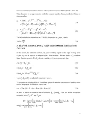 Adaptive Type-2 Fuzzy Second Order Sliding Mode Control for Nonlinear Uncertain Chaotic System | PDF