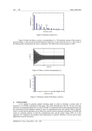 Genetic Algorithm Application in Asymmetrical 9-Level Inverter | PDF