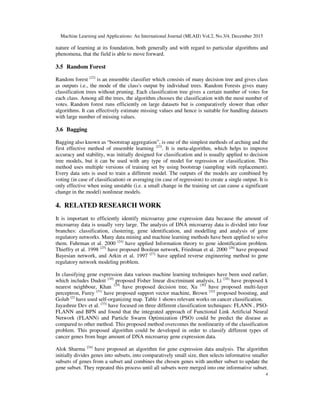 Machine Learning Based Approaches for Cancer Classification Using Gene Expression Data | PDF