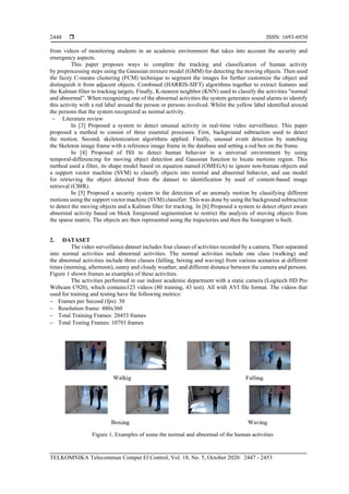 Abnormal activity detection in surveillance video scenes | PDF | Cameras and Camcorders ...