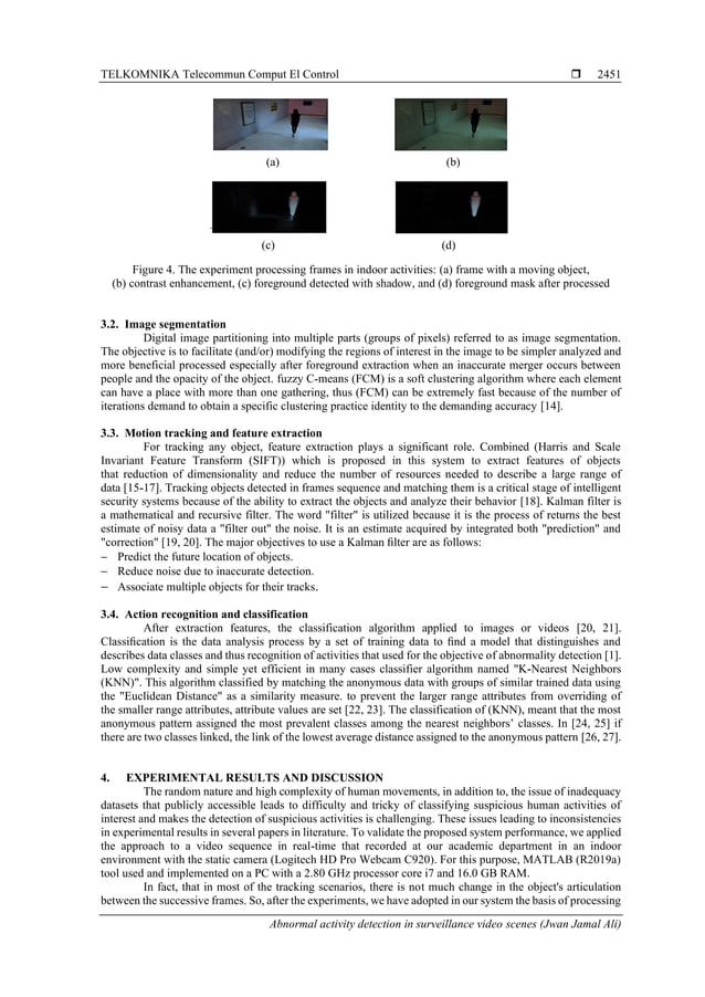 Abnormal Activity Detection In Surveillance Video Scenes Pdf