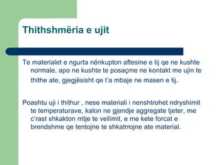 Materialet ndertimore I | PDF