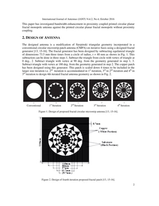PROXIMITY RING FED MULTIBAND PRINTED MONOPOLE FRACTAL ANTENNA | PDF