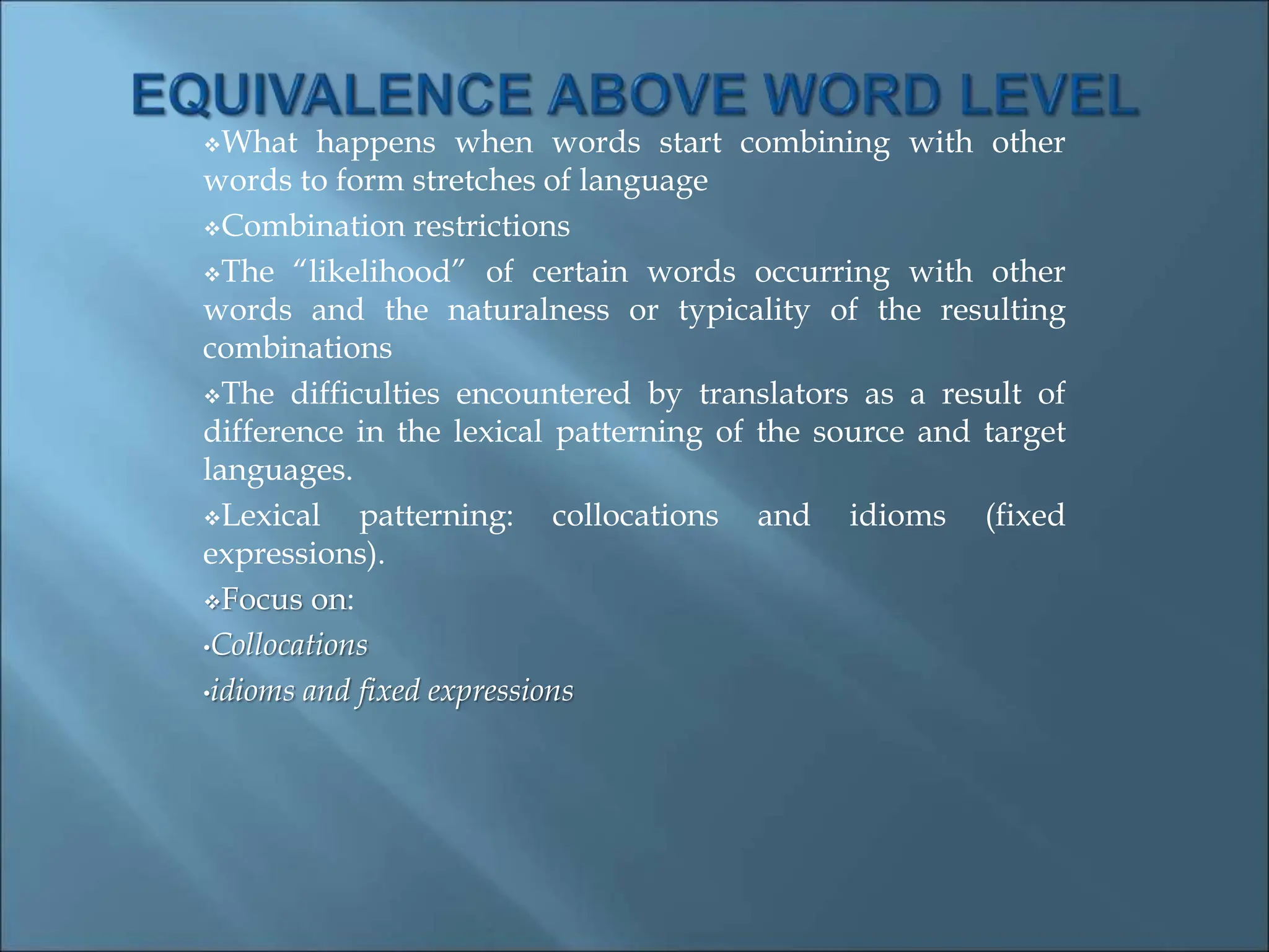Equivalence | PPT
